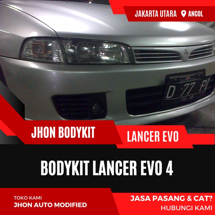 Jual BODYKIT LANCER EVO 4 SEI BODY KIT MITSUBISHI LANCER EVO 4 DEPAN | Shopee Indonesia