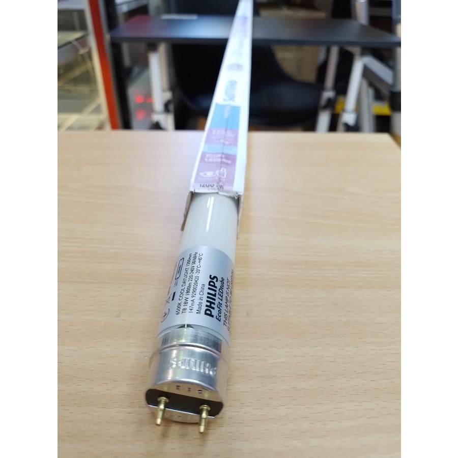 Jual Lampu TL T8 Led Ecofit 18W 18 Watt 120cm Philips Putih | Shopee ...