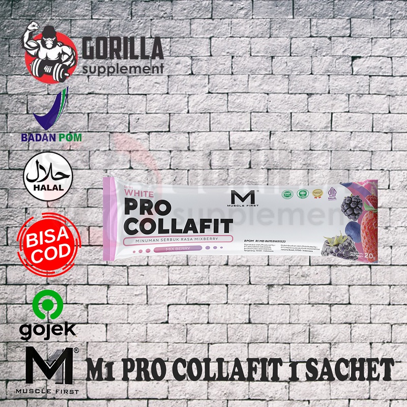 Jual Muscle First Pro Collafit - Collagen Drink 1 Sachet Kolagen Beauty ...