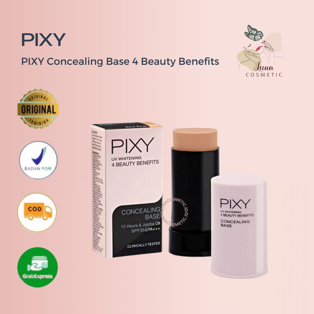 Jual PIXY UV Whitening 4 Beauty Benefits Concealing Base - Series ...