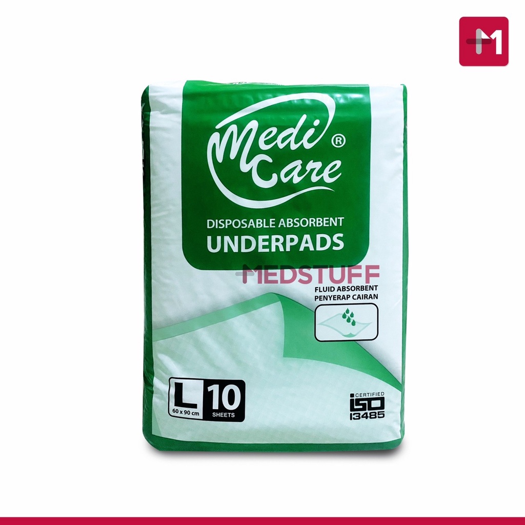 Jual Underpad Medicare 60x90cm isi 10s Popok Perlak Alas | Shopee Indonesia