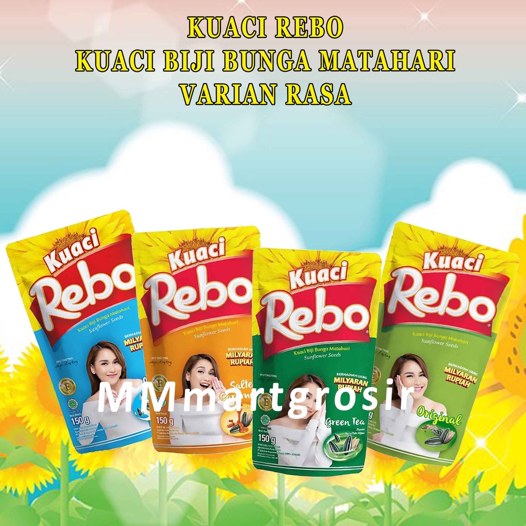 Jual KUACI REBO/ KUACI/ KUACI BIJI MATAHARI/ REBO/ 150g | Shopee Indonesia