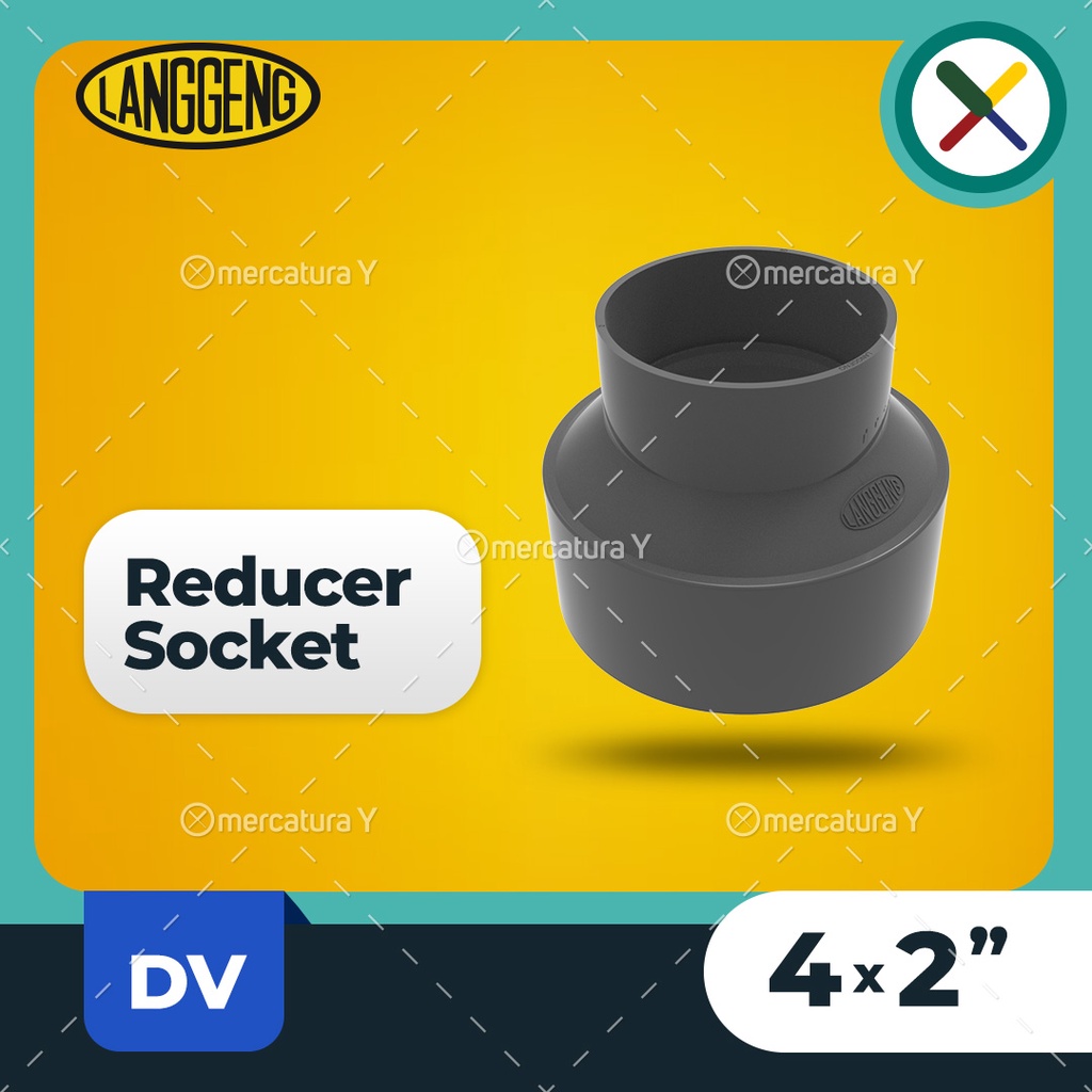 Jual Reducer Socket - DV 4x2" - Fitting PVC | Shopee Indonesia