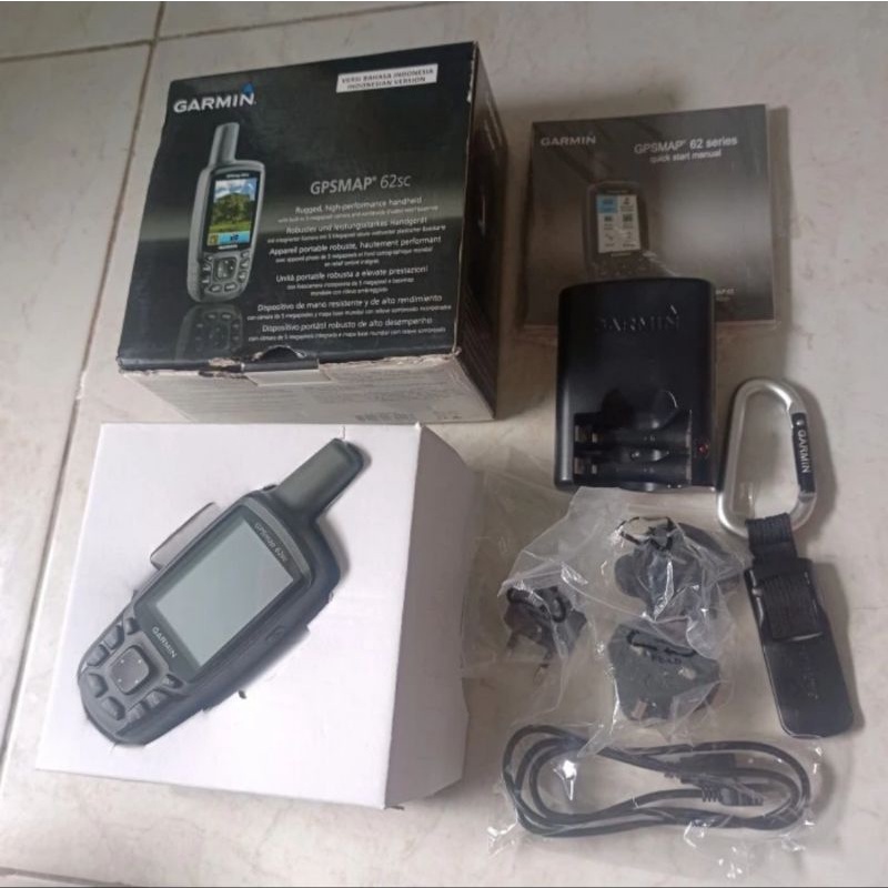 Jual Jual Garmin Gpsmap Gps 62sc ( GPS sudah berkamera ) | Shopee Indonesia