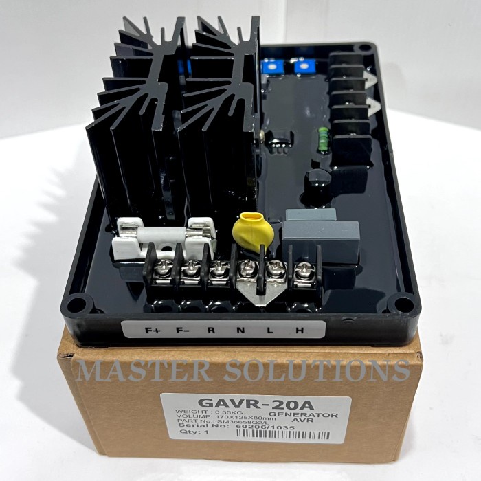 Jual AVR 20A / GAVR 20A / AVR UNIVERSAL 20A / CF-20A ( HITAM / BLACK ) | Shopee Indonesia