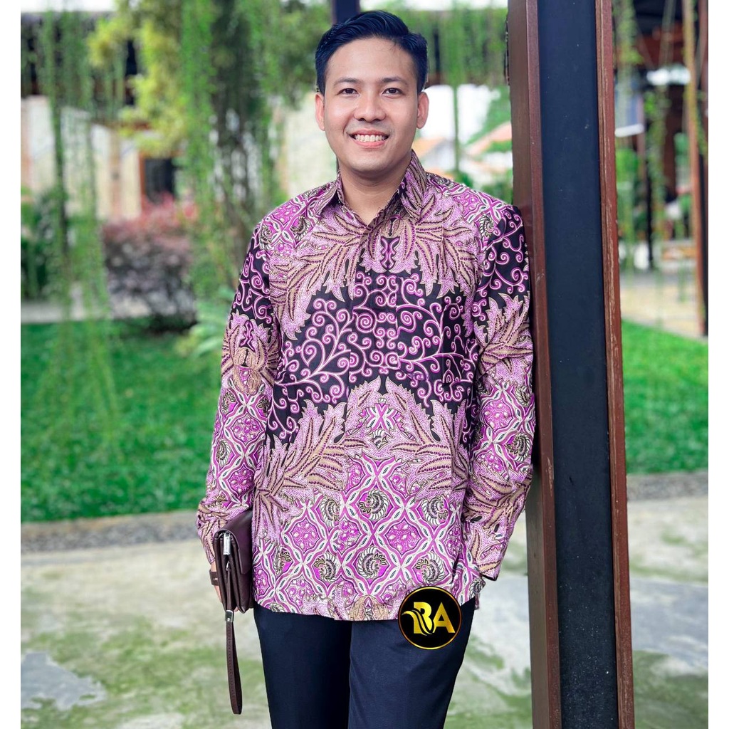 Jual Batik Tunik Couple Modern Set Pakaian Kemeja Batik Pria Couple ...