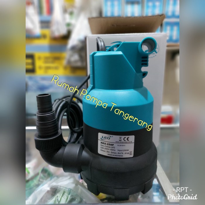 Jual POMPA CELUP LEO XKS 258P NON AUTO 250 WATT MANUAL | Shopee Indonesia