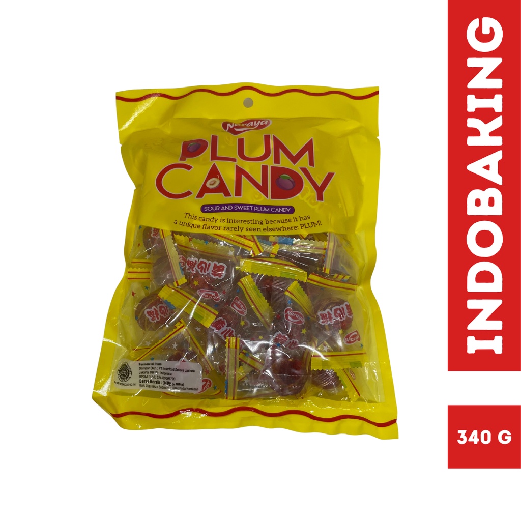Jual Naraya Plum Candy Permen Kiamboy Kiamboi Besar 340g Isi 40 pcs ...