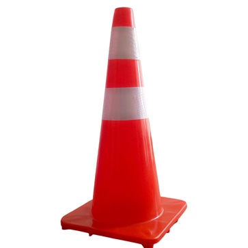 Jual road cones orange Traffic Cone PVC 70cm Pembatas Jalan Kerucut Karet | Shopee Indonesia