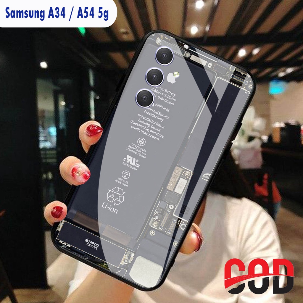 Jual Softcase Kaca Samsung A54 5G - Casing Hp Samsung A34 5G Case Hp ...