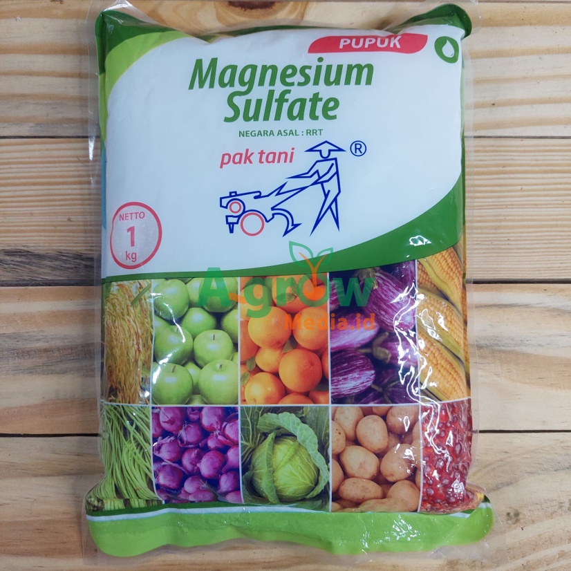 Jual Pupuk Mikro Unsur Magnesium Sulfate Pak Tani Kemasan Pabrik 1 Kg ...