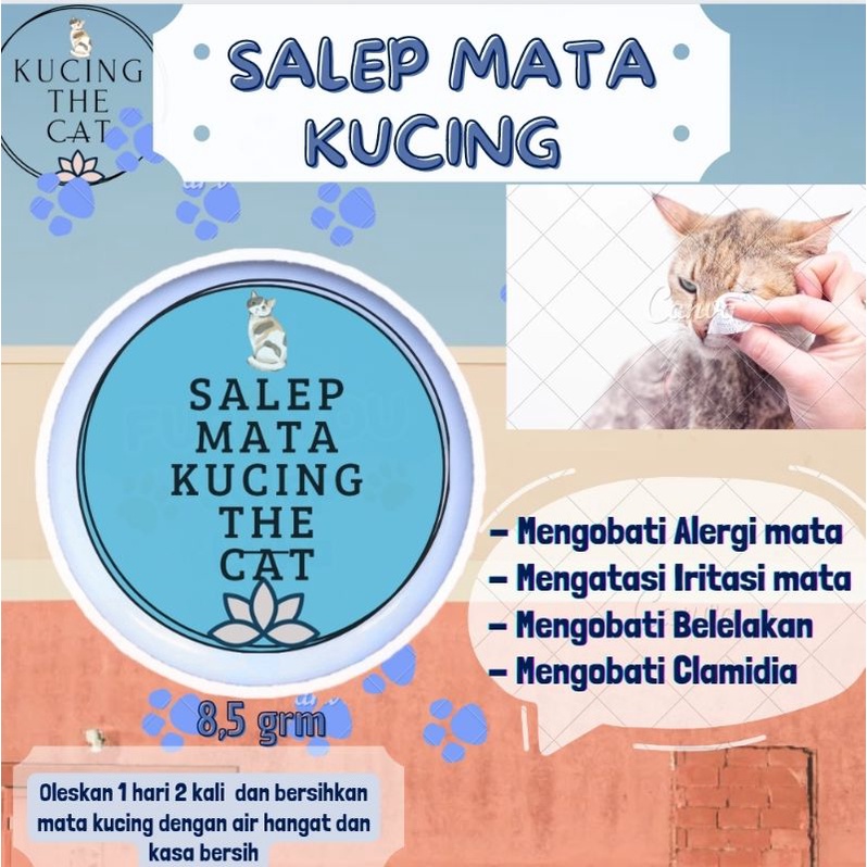 Jual obat mata kucing clamidia - salep mata kucing clamidia - obat mata ...