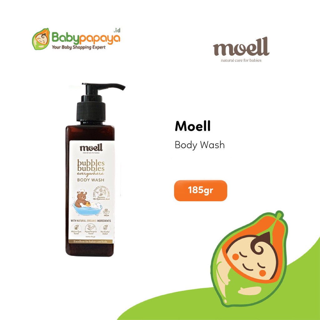 Jual MOELL Body Wash 185gr | Shopee Indonesia