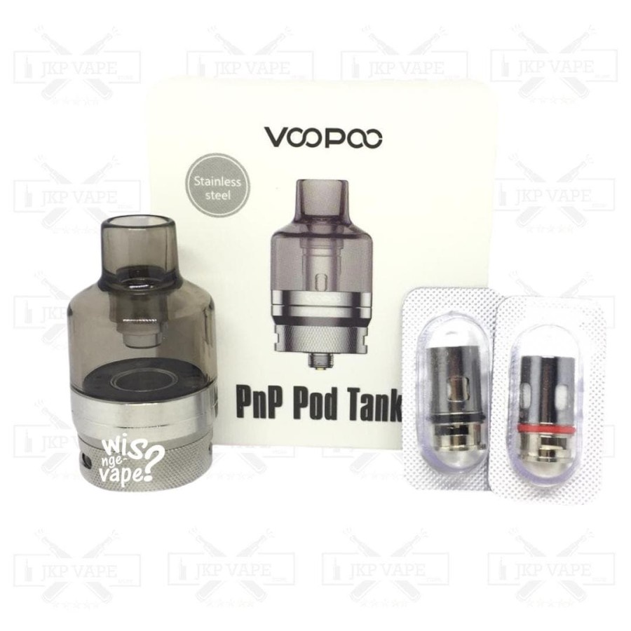 Jual Voopoo PnP Pod Tank Cartridge with 2 Coils & Adapter | Shopee Indonesia