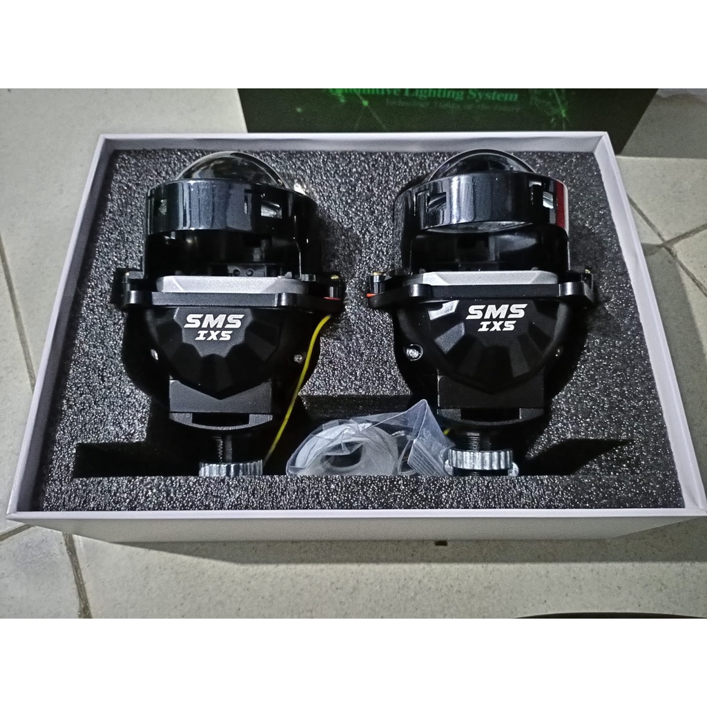 Jual Projie Proji Projector Biled SMS IX5 3 inch 65w bukan p50 e10 ...