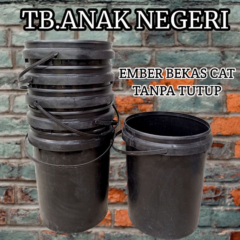 Jual EMBER CAT 25 KG BEKAS TANPA TUTUP | Shopee Indonesia