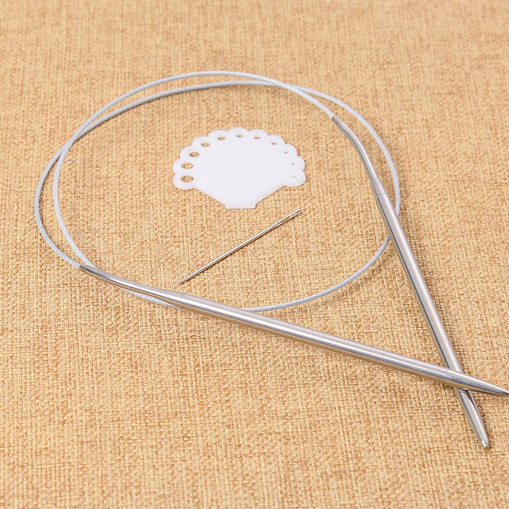 Jual SANYAN Circular Stainless Steel Hollow Knit Needle | Shopee Indonesia
