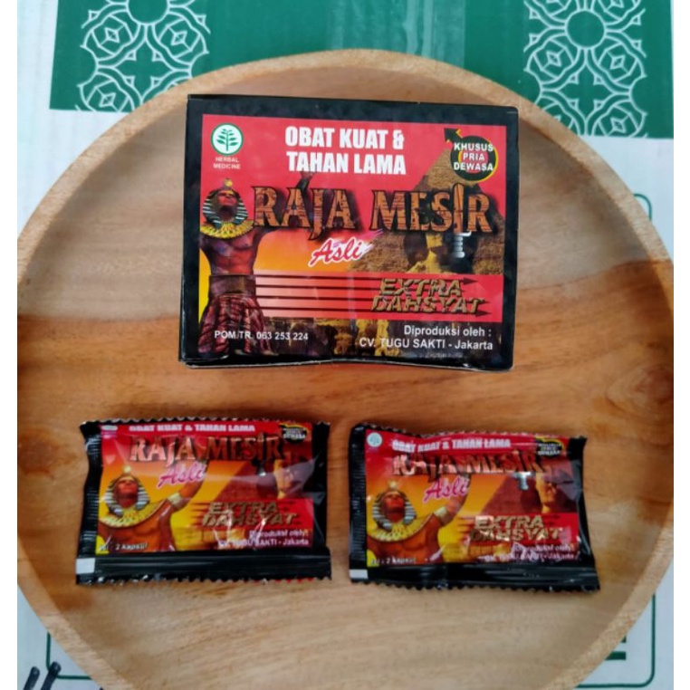 Jual Jamu Kuat Raja Mesir kemasan 1 sachet isi 2 kapsul | Shopee Indonesia