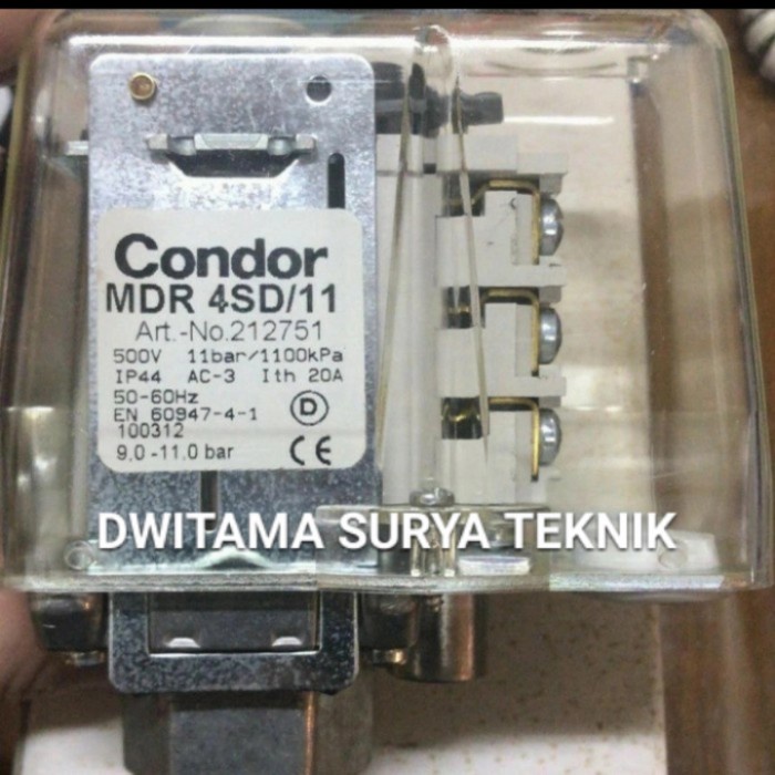 Jual pressure switch condor MDR 4SD/11 | Shopee Indonesia