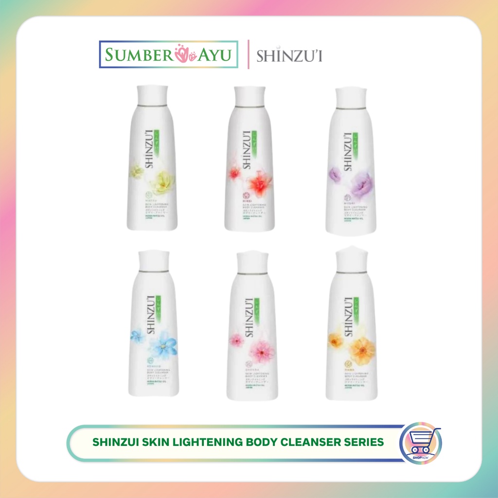 Jual SHINZUI SKIN LIGHTENING BODY CLEANSER BOTOL SERIES | Shopee Indonesia