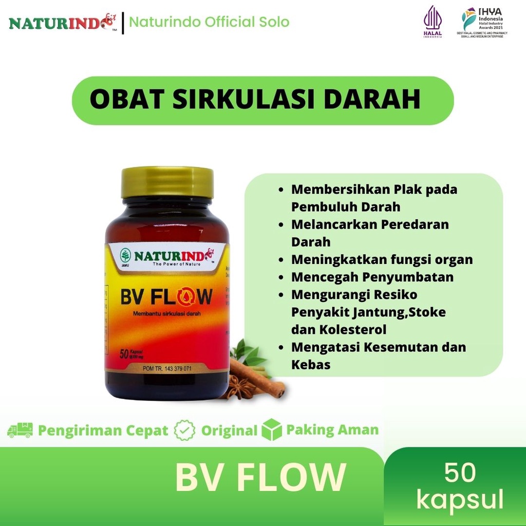 Jual obat kesemutan Naturindo herbal BV FLOW jamu Kesemutan Tangan Dan ...