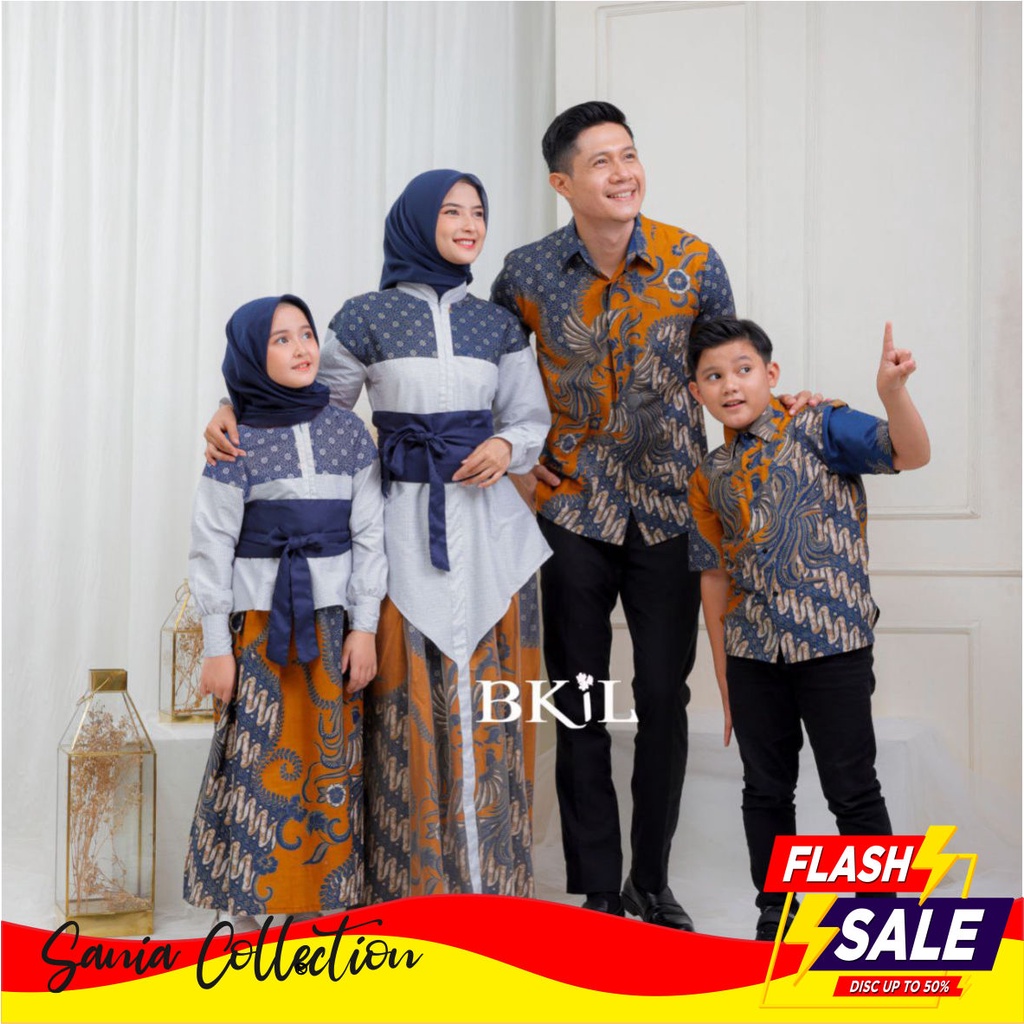 Jual Baju Couple Pasangan keluarga Terbaru 2024 Batik Gamis Kebaya Kapel Keluarga Suami Istri ...