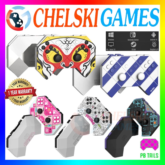 Jual PB TAILS Choc 2.0 Bluetooth Gaming Wireless Controller PC STEAM ...