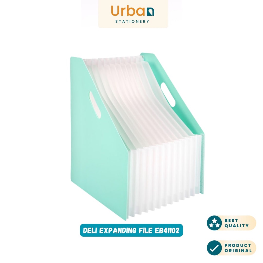 Jual Deli Standing File A4 EB41102 tempat file yang dapat berdiri ...