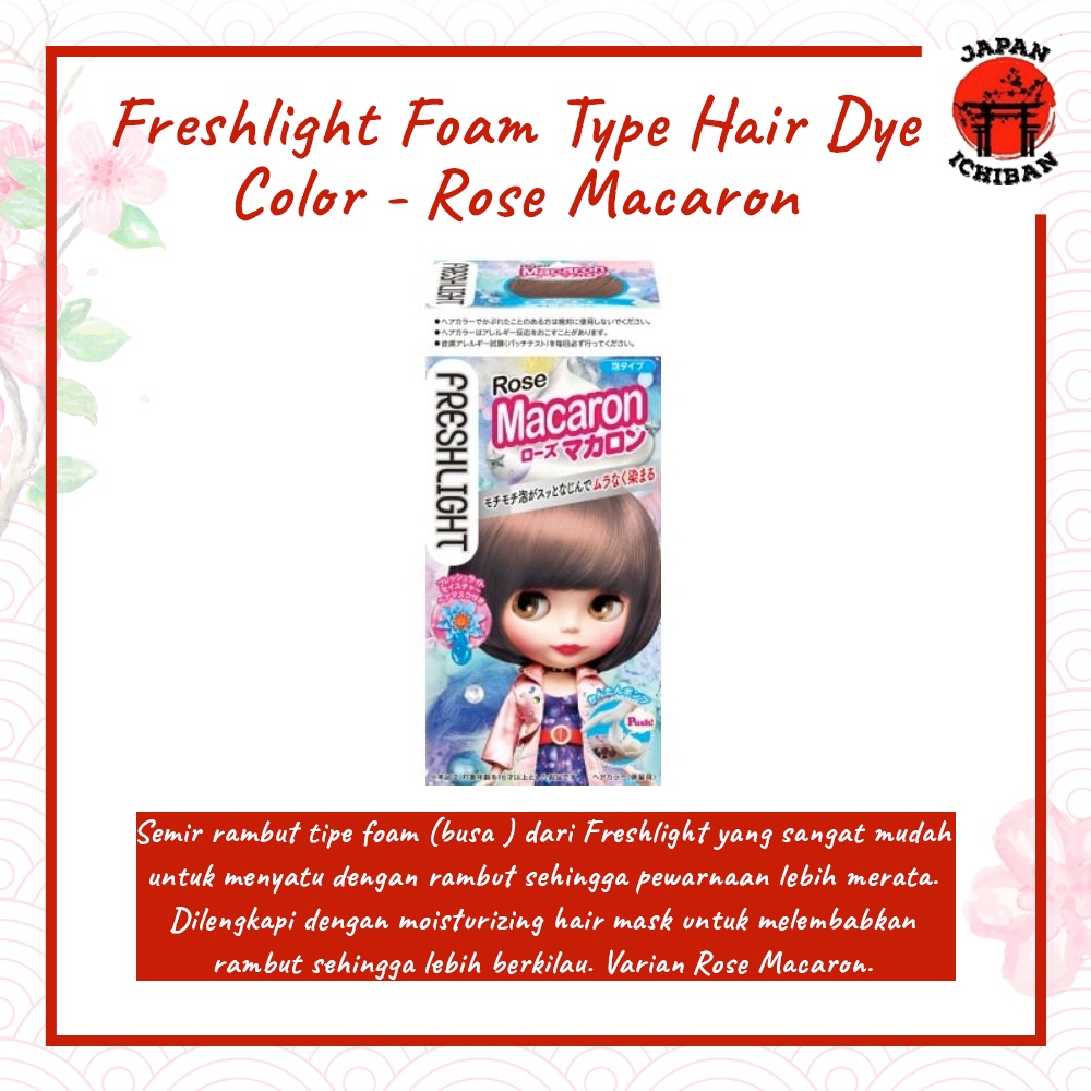 Jual Freshlight Foam Type Color Rose Macaron Semir Rambut Original ...