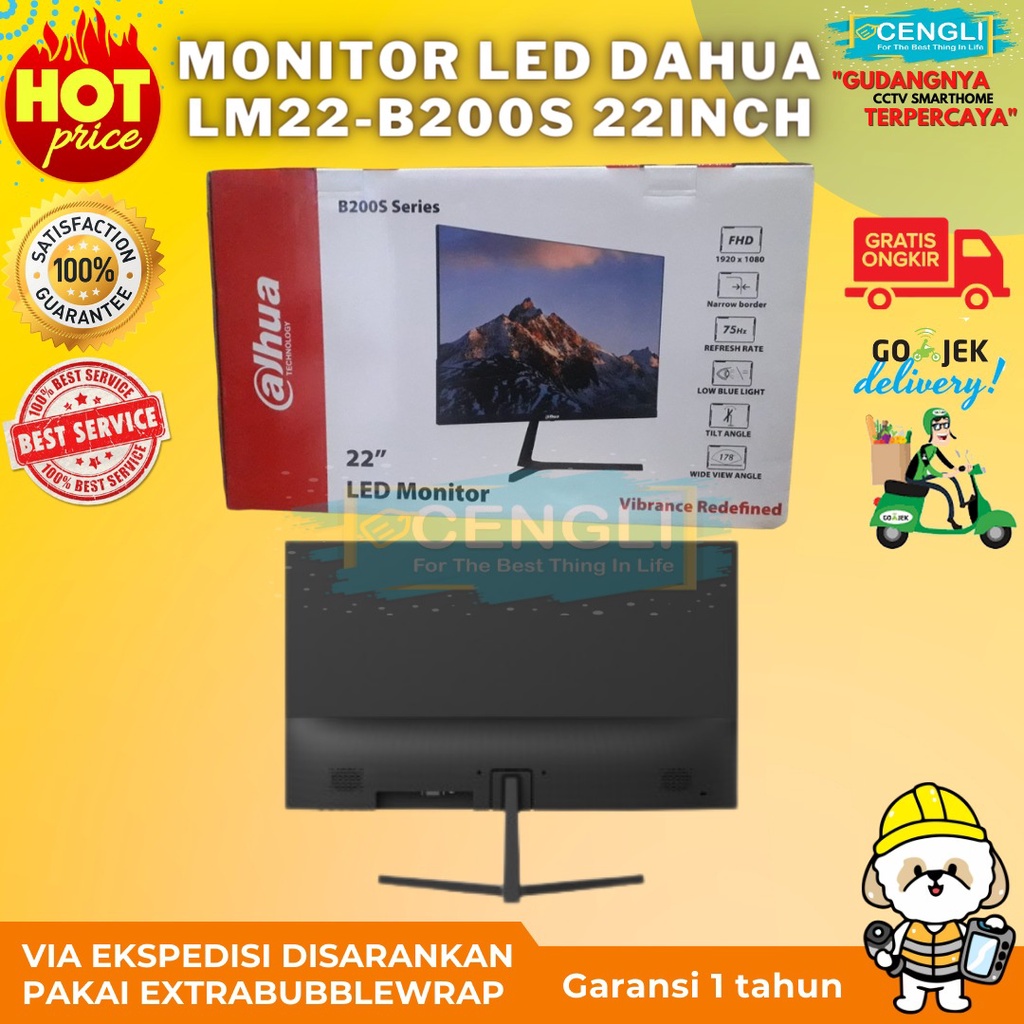 Jual Monitor LCD Aevision 19 inch CCTV Monitor AE-LED19A-2K 1920x1080HD ...