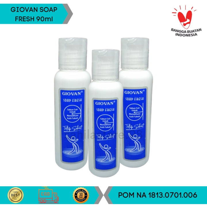Jual Giovan Soap Fresh 90ML | Shopee Indonesia