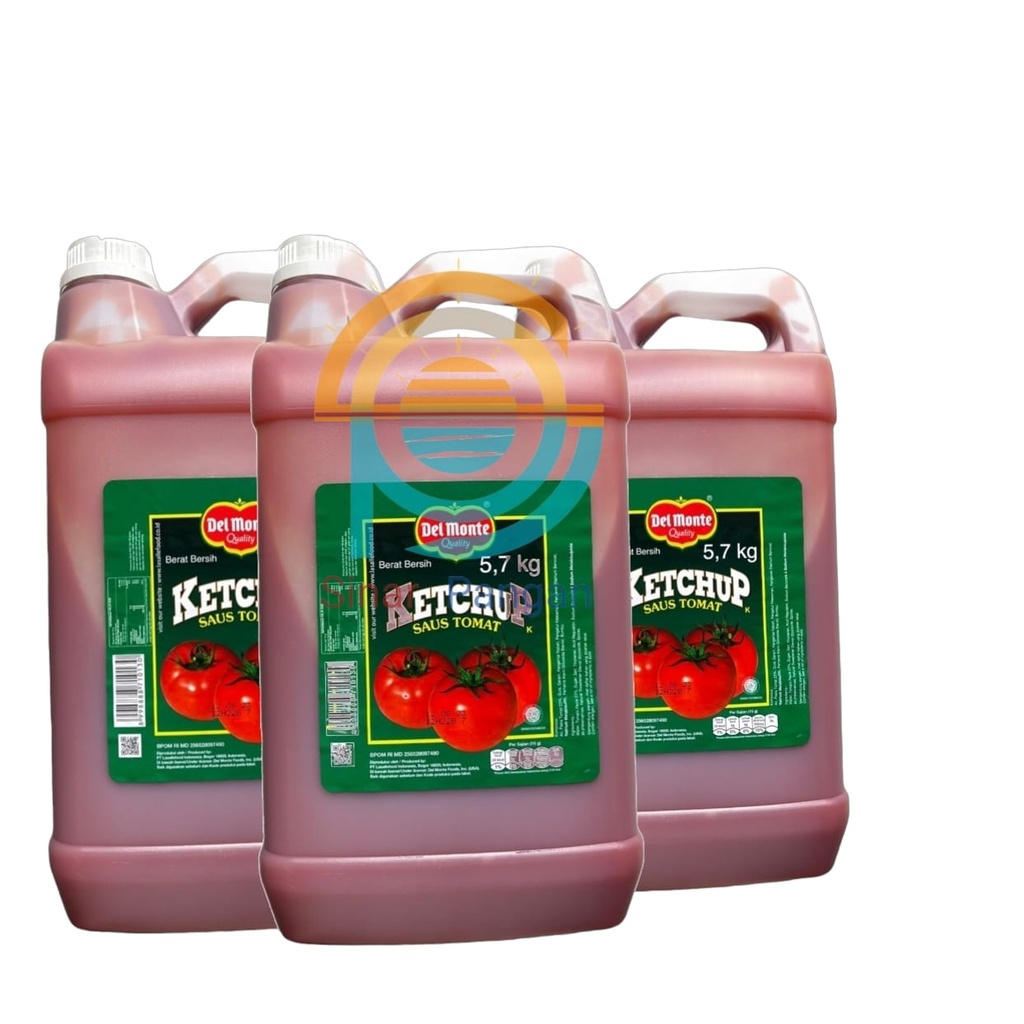 Jual Delmonte Tomato Drigen / Saus Tomat / Saus Tomat Delmonte 5,7 kg ...