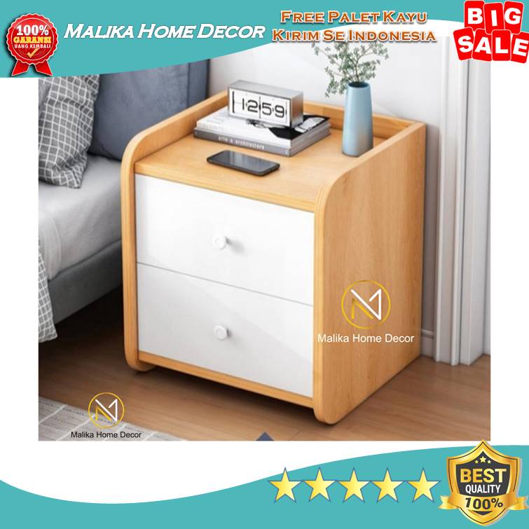 Jual meja drawer dua laci beside table meja samping N3 MEJA SAMPING ...