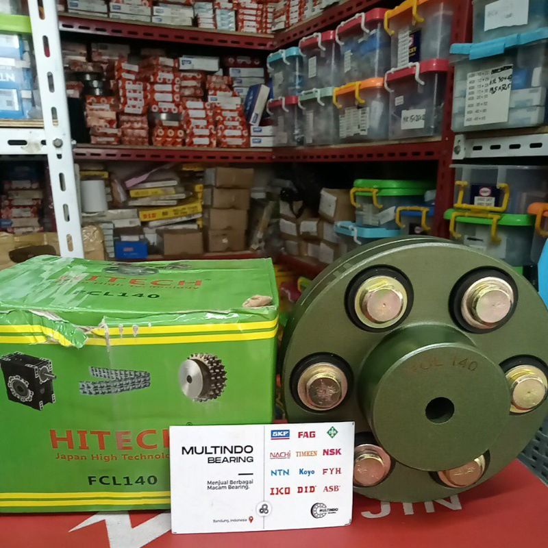 Jual FLEXIBLE COUPLING FCL 140 HITECH JAPAN HIGH TECHNOLOGY | Shopee ...