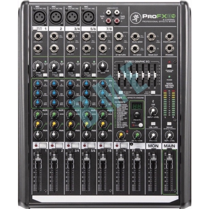Jual Mix Mixer Mackie Pro Fx 8 V2 (Original) | Shopee Indonesia