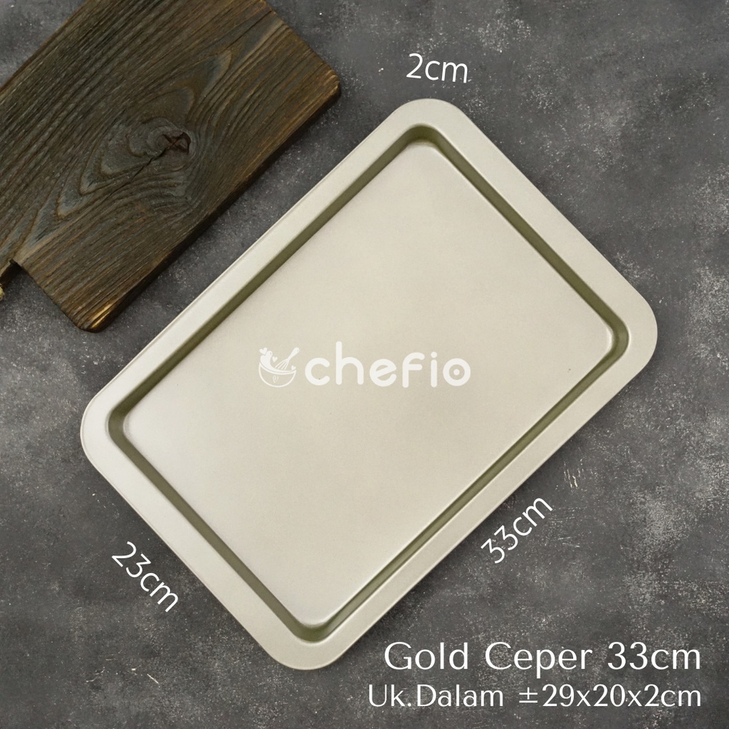 Jual Loyang Persegi Panjang Ceper/ Baking Tray / Loyang Kue Kering ...
