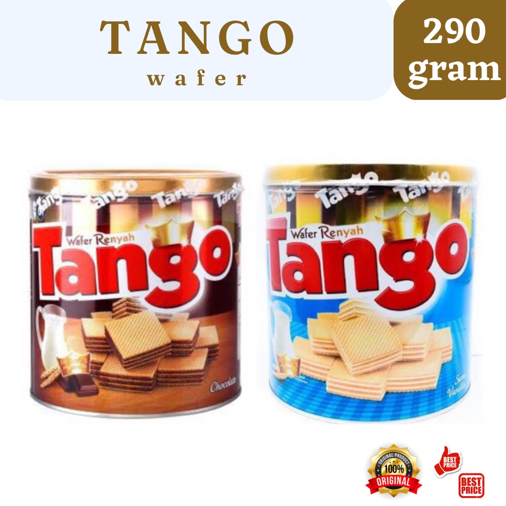 Jual Wafer Tango Chocolate / Vanilla 290 Gram | Shopee Indonesia