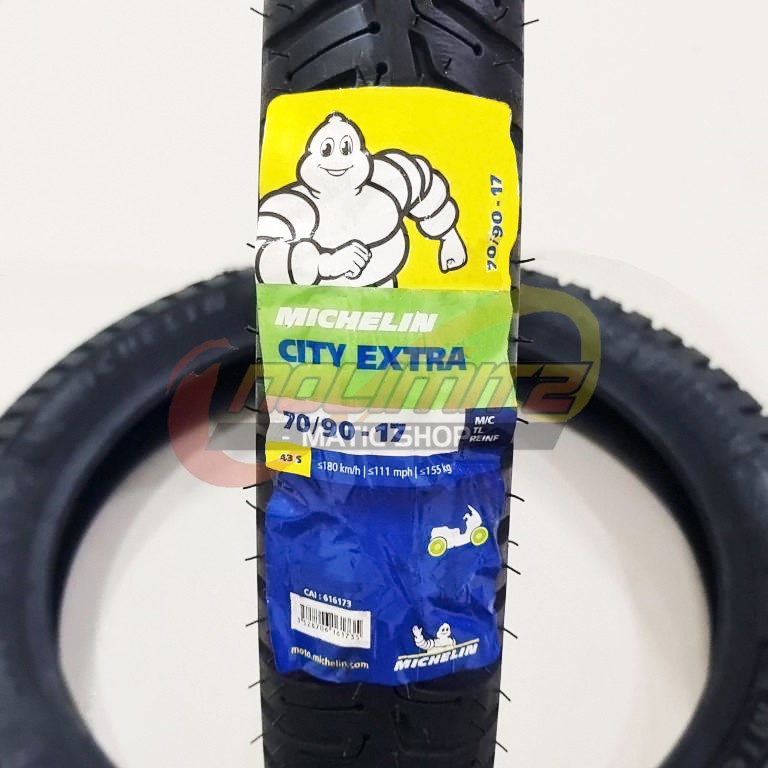 Jual Ban Motor Michelin City Extra 70/90 - 17 Tubeless | Shopee Indonesia