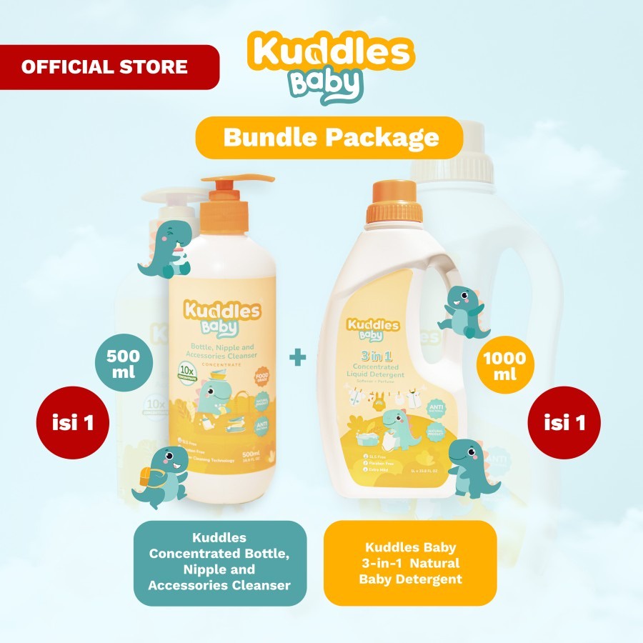 Jual Kuddles Baby Sabun Cuci Botol dan Sabun Cuci Baju | Shopee Indonesia