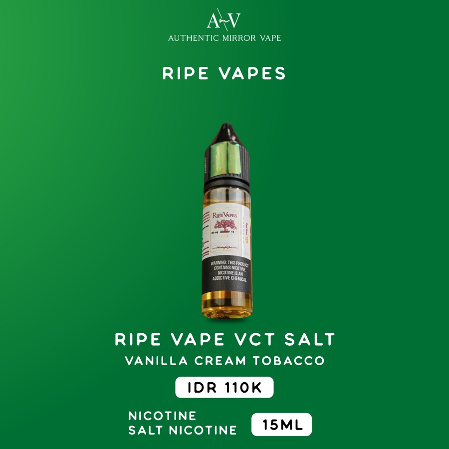 Jual Ripe Vape Vct Vanilla Cream Tobacco 15ML Saltnic By RipeVape - LS ...