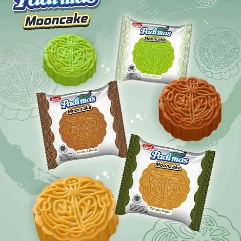 Jual Padimas Pia Mooncake Kue Bulan Kacang Cokelat / Hijau / Pandan ...