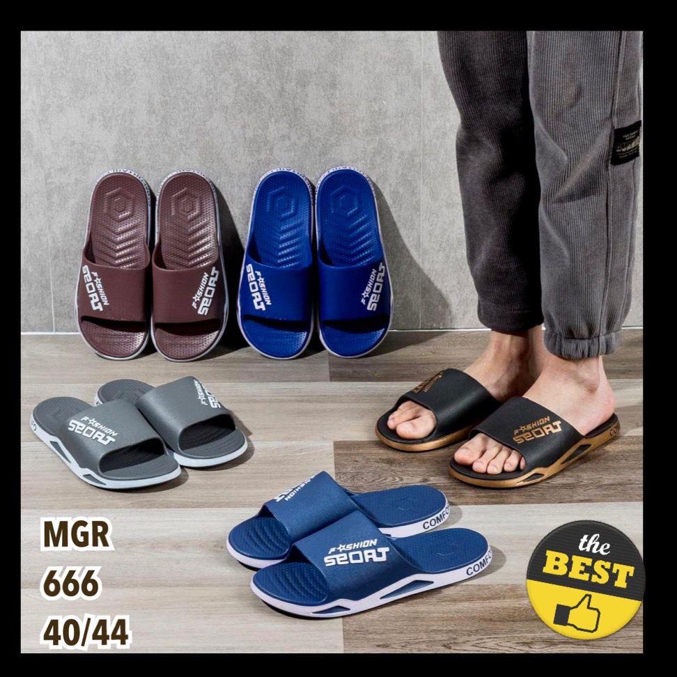 Jual Sandal Selop Karet Pria Sport Simple Elegan Keren Impor MGR Mokaya ...