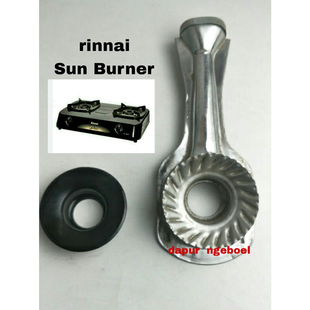 Jual cerobong rinnai sun burner - cerobong rinnai 301 s 522 s - tungku rinnai matahari | Shopee ...