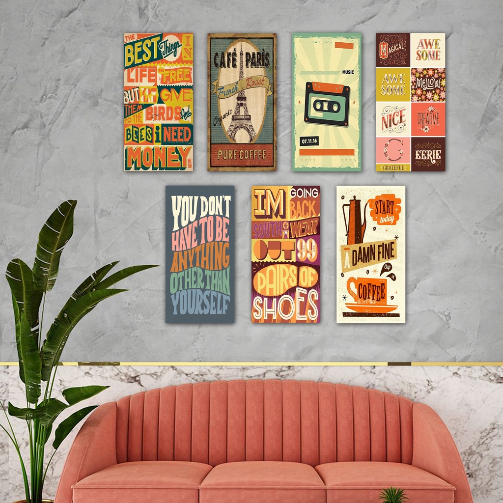 Jual 013/15x30cm/gambar/hiasandinding/walldecor/poster/retro/jadul ...