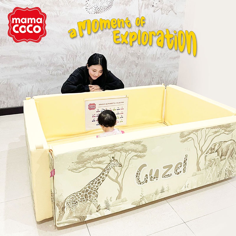 Jual MAMACOCO - Bumpermat Type Supergrande Tebal Pagar 10CM (1,5x1,5m). Bumper Bed Playmat ...