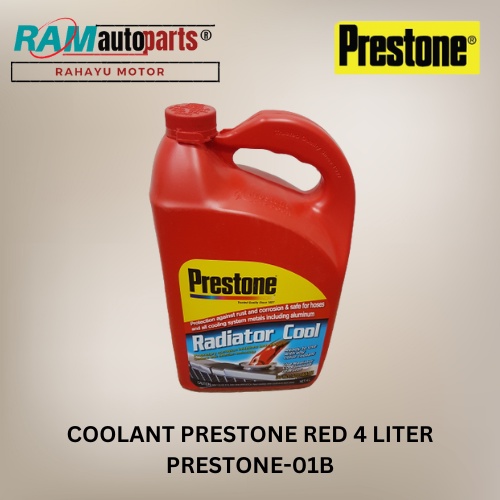 Jual COOLANT PRESTONE ORIGINAL RED 4 LITER | Shopee Indonesia