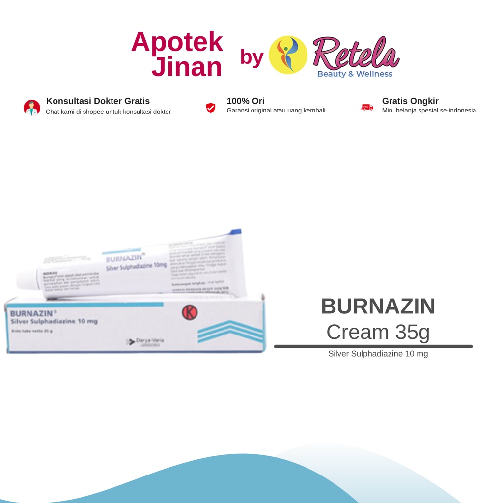 Jual BURNAZIN 10MG CREAM 35GR | Shopee Indonesia