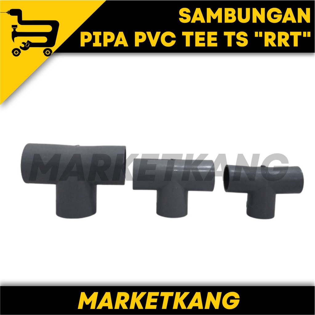 Jual SAMBUNGAN PIPA PVC TEE TS "RRT | Shopee Indonesia