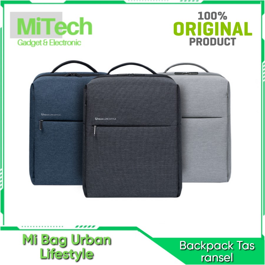 Jual Xiaomi Mi Bag Urban Lifestyle City Backpack Tas ransel | Shopee ...
