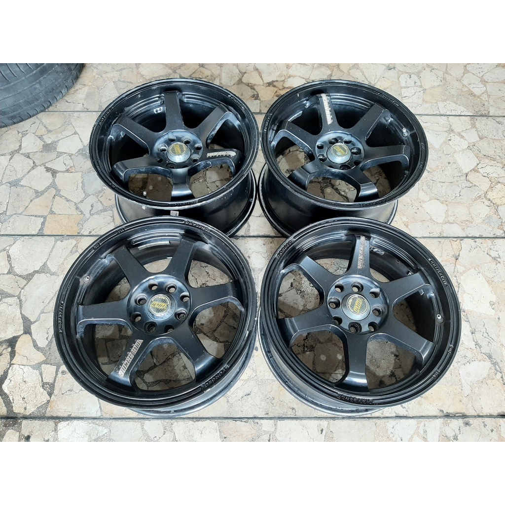 Jual Velg Volk Rays TE37 R16 Cocok Mobil Jazz Yaris Vios Brio City ...